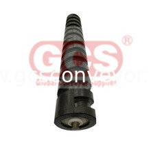 mining industrial heavy duty trough carrying idler roller/steel impact rubber disc roller for conveyor/industrial idler