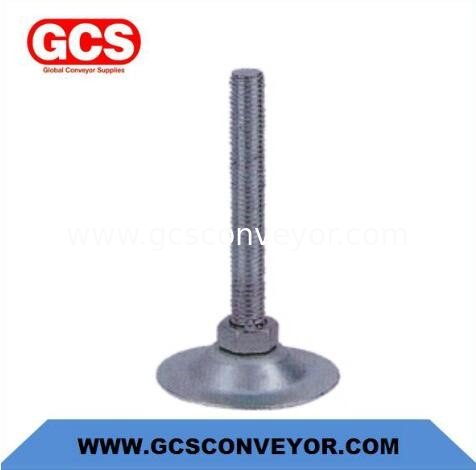 Conveyor, recycle trolleyadjustable feet stand with round botto/adjustable feet stand with round bottom buried mouth foo