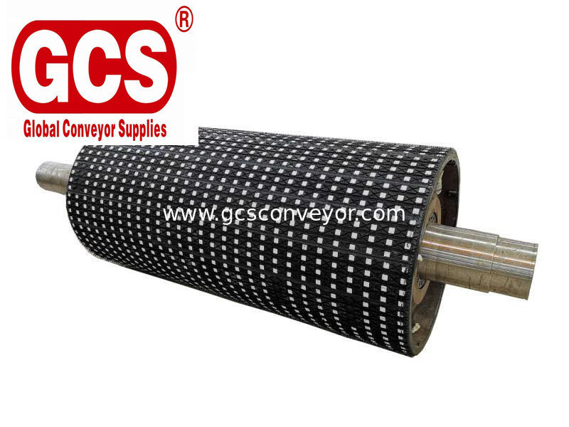 GCS customized polyurethane belt conveyor pulley drum/China V-Belt Pulley, V-Belt Pulley Manufacturers/