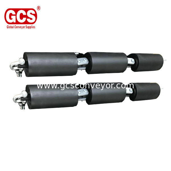 Industries Material handing equipment parts conveyor Steel Carrier Conveyor Rollers  Specular Paint Trough Idler Roller
