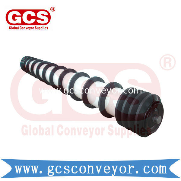 Carrier Rubber Disc Cleaning Return Idler Conveyor Roller