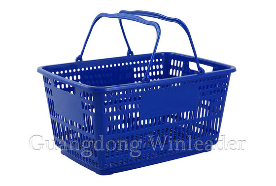 supermarket plastic trolley shopping basket rolling shopping basket with wheels