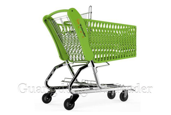 The carrying capacity of plastic shopping carts in supermarkets