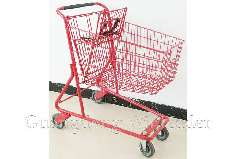 Advertising advantages of supermarket trolley advertising