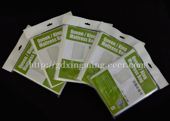 LDPE Queen Mattress Plastic Packing  Moving Bag Furniture Cover