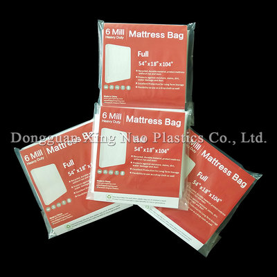 01 Style 6 Mil 54*18*104 inch Heavy Duty Full Mattress Bag