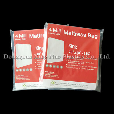 01 Style 4 Mil 78*18*115 inch Heavy Duty King Mattress Bag