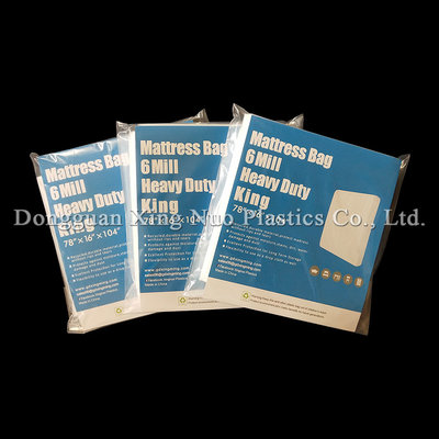 01 Style 6 Mil 78*16*104 inch Heavy Duty King Mattress Bag