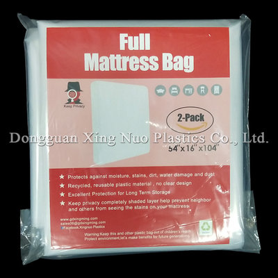 Customized Demand 02 Style 2 pack 54*16*104 inch Full Mattress Bag
