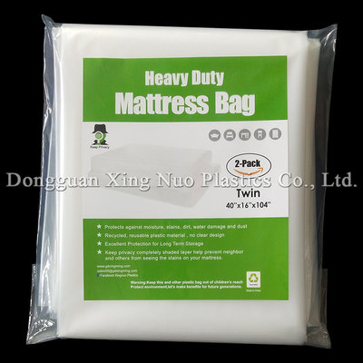 Customized Demand 03 Style 2 pack Heavy Duty 40*16*104 inch Twin Mattress Bag