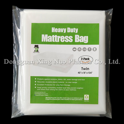 Customized Demand 03 Style 2 pack Heavy Duty 40*18*104 inch Twin Mattress Bag