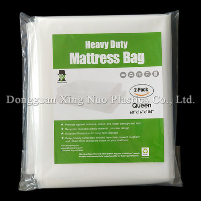 Customized Demand 03 Style 2 pack Heavy Duty 60*16*104 inch Queen Mattress Bag