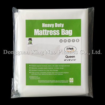 Customized Demand 03 Style 2 pack Heavy Duty 60*18*115 inch Queen Mattress Bag
