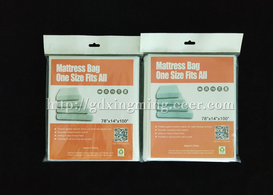 HEAVY DUTY 4 MIL FULL FITS PILLOW TOP MATTRESS Moving Bag Furniture Bag 56" x 15" x 95"