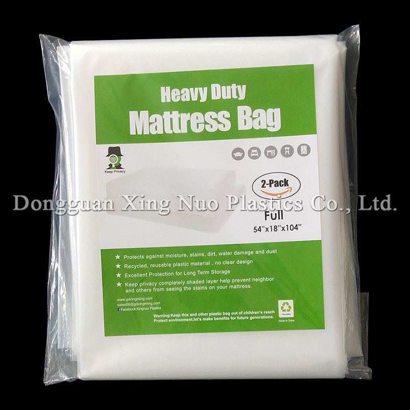 Customized Demand 03 Style 2 pack Heavy Duty 54*18*104 inch Full Mattress Bag