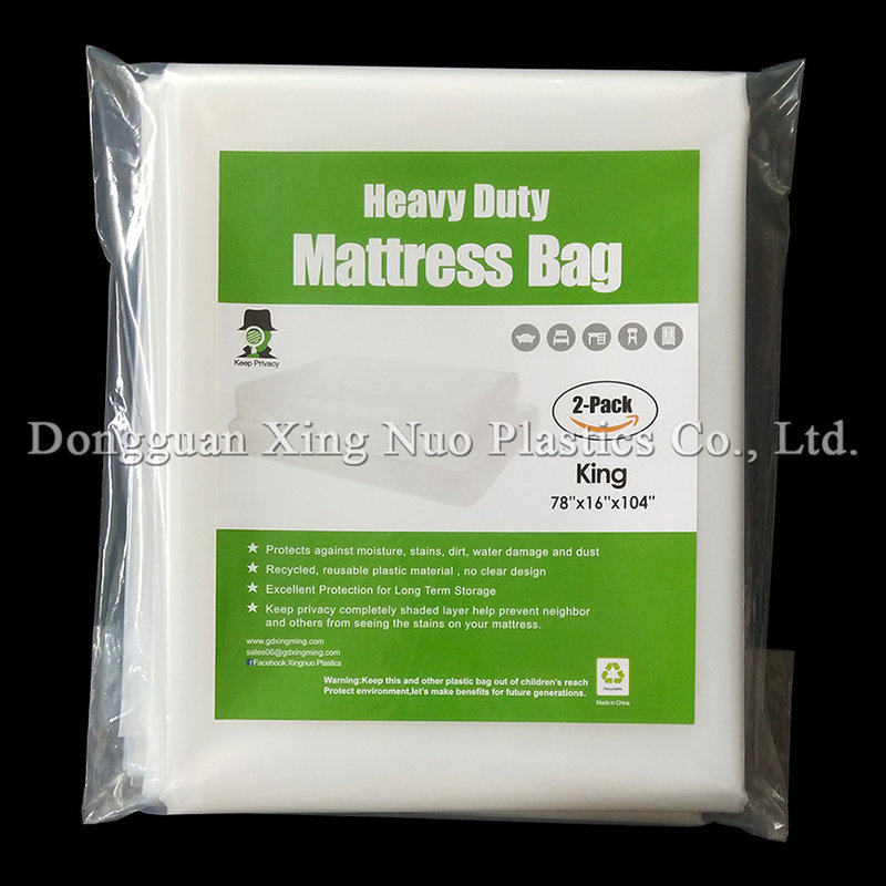 Customized Demand 03 Style 2 pack Heavy Duty 78*16*104 inch King Mattress Bag