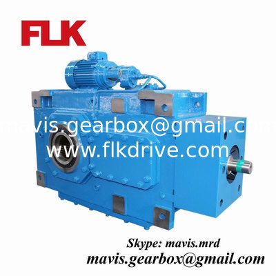 Bevel Helical Industrial Gearbox Reduction Gear Box transmission gear reducer heavy duty gearbox