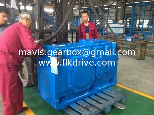Bevel Helical Industrial Gearbox Reduction Gear Box transmission gear reducer heavy duty gearbox