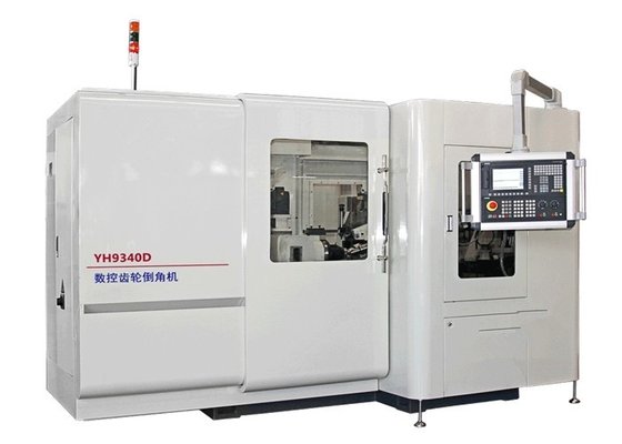 China CNC Internal / External Gear Chamfering Machine, High Rigidity Column, Total Power 7KW supplier