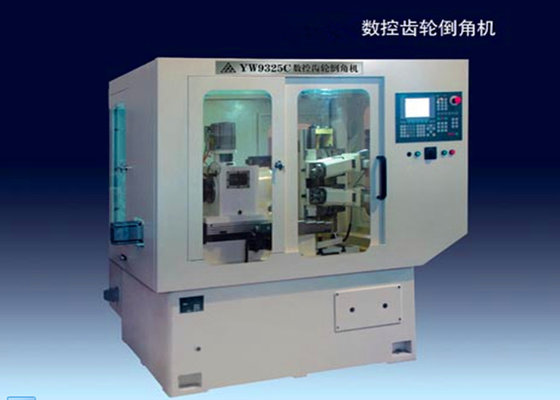 China 10KVA 2 Axis CNC Double Head Chamfering Machine For Disc-Type Gears And Ring Gears supplier