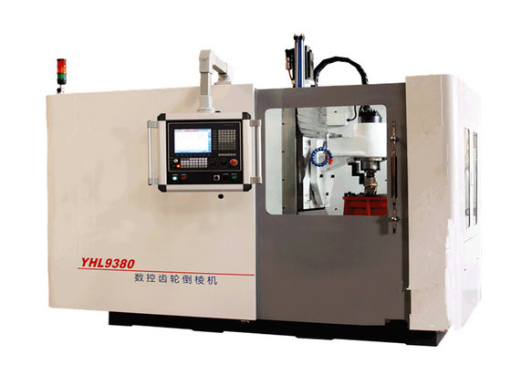 China Vertical CNC Gear Deburring Machine For Internal Gear With 4 Axis supplier