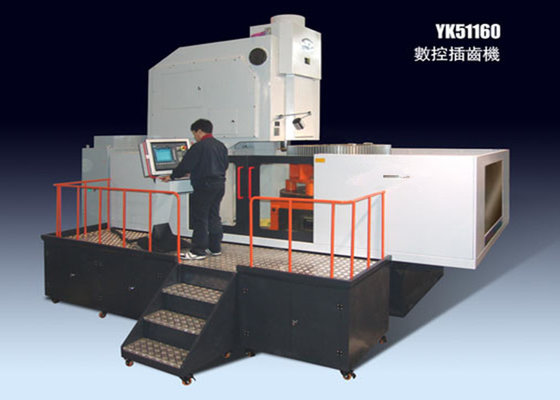 China 60KW 3 Axis Table Top CNC Gear Shaping Machine For External Tooth Spur Gear supplier