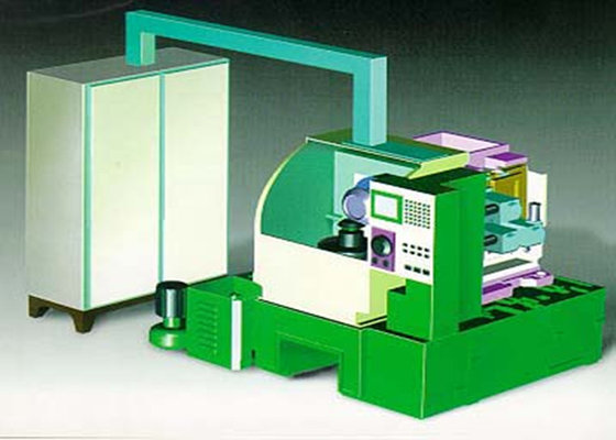 China Three Axis CNC Spiral Bevel Gear Lapping Machine With Mitsubishi Control System , Gear Diameter 500mm supplier
