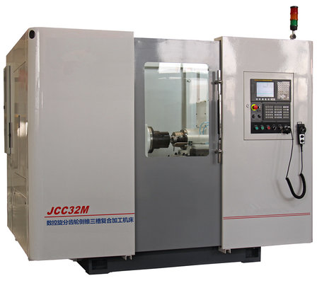 China High Efficiency CNC Milling Machine Three Slider Slots For Industrial Whirlwind Gear supplier