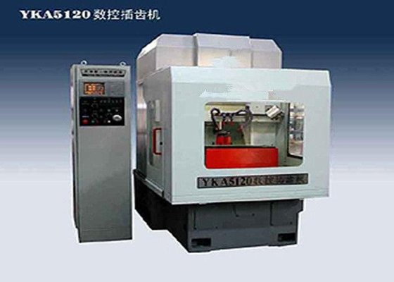 China High Accuracy CNC Gear Shaping Machine 250mm With Three Axes supplier