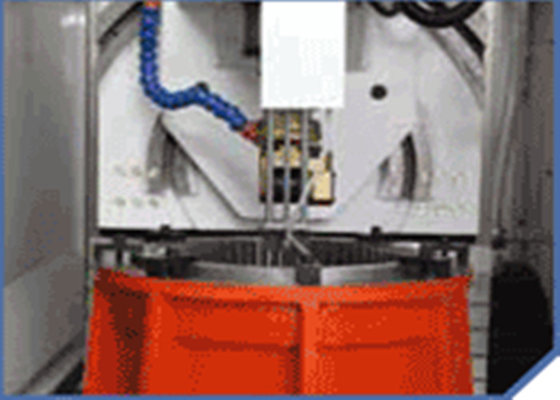 4 Axis CNC Gear Deburring Machine For Locomotive / Tractors, Automatic Work Cycle supplier