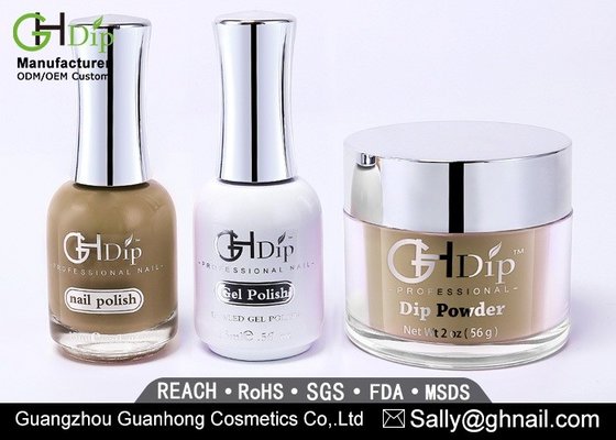 Costmetics 3 In 1 Perfect Color Matching Acrylic Dip Powder Set For Nail Beauty Salon