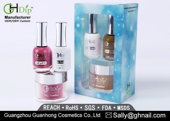 Natural Dip Powder Set, Professional Nail Dip System Kit 3 Color Match