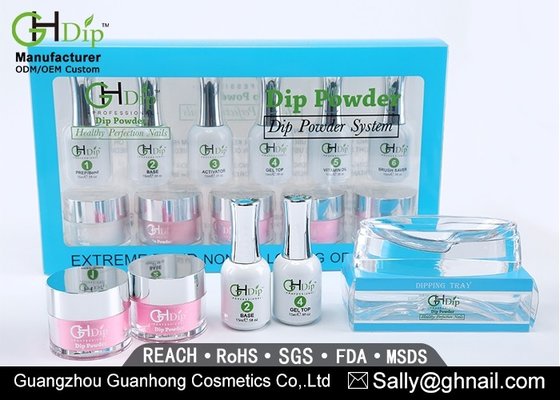 Quick Dip Acrylic Powder System Full Set No Clumps Eco - Friendly
