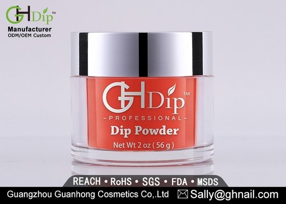 2 Oz Cosmetic Color Gel Dip Powder Manicure Kit With Logo Customized