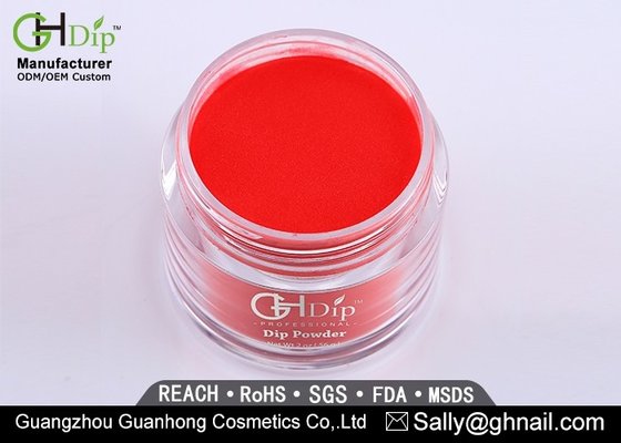 Natural Gel Dip Powder Nails Polish Healthy For Nail Beds , Water Resistant