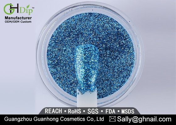 Nail Art Beauty Glitter Chrome Acrylic Powder And Liquid , Non - Yellowing