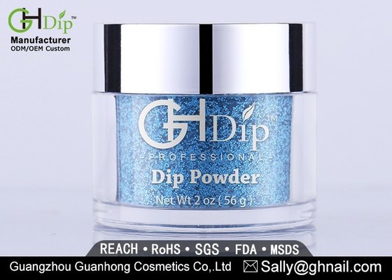 Nail Art Beauty Glitter Chrome Acrylic Powder And Liquid , Non - Yellowing