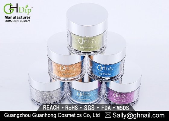 Nail Art Beauty Glitter Chrome Acrylic Powder And Liquid , Non - Yellowing