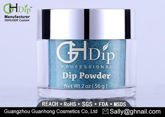 2 Oz Organic Acrylic Glitter Nail Dip Powder Environmentally Friendly
