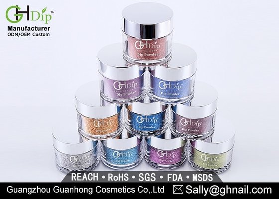 Glitter Color Healthy Nails Dip Gel Powder Soak Off Easy No Lamp Need
