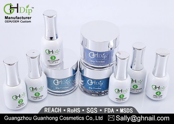 Glitter Color Healthy Nails Dip Gel Powder Soak Off Easy No Lamp Need