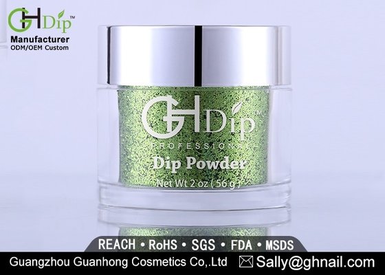 No UV Light Professional Acrylic Powder , Glitter Dip Powder Long Lasting