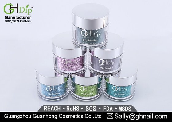 Professional Nail Salon Dip Powder And Liquid Organic Pigment Glitter Color