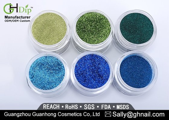 Professional Nail Salon Dip Powder And Liquid Organic Pigment Glitter Color