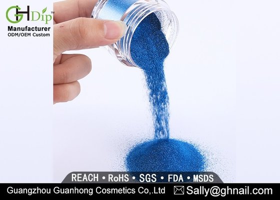 Custom Safety Shiny Acrylic Nail Dip Powder No Nicks For Salon / Home