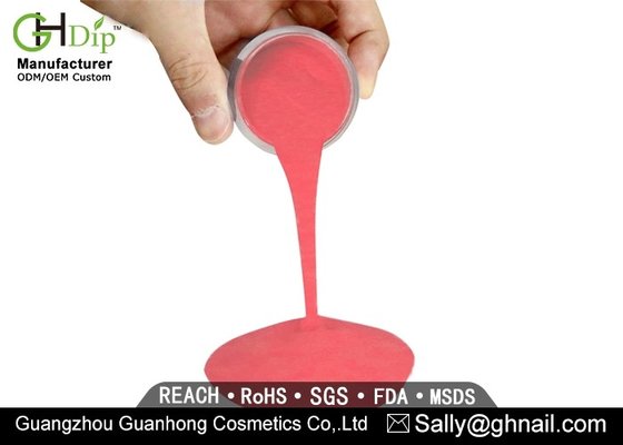 Soak Off Healthy Gel Dip Powder Non - Toxic For Salon , Crack Resistant