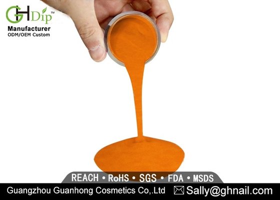 Bright Color Nail Salon Dip Powder Healthy For Nail Beds , Smooth Surface
