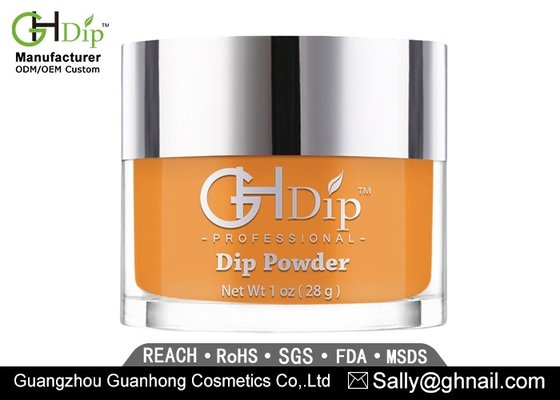 Bright Color Nail Salon Dip Powder Healthy For Nail Beds , Smooth Surface