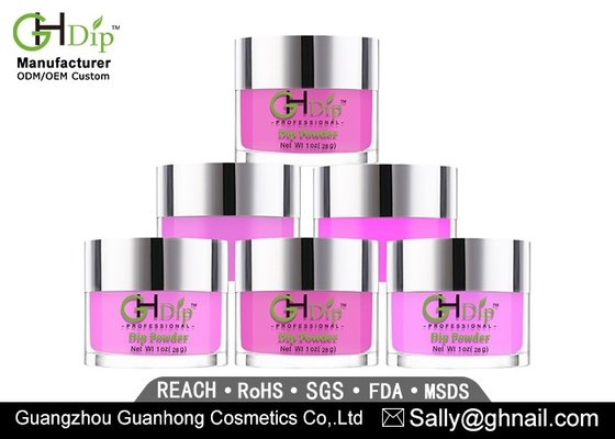 Maintenance Free 1 Oz Dip Powder Nail System Fingernail Polish Water Resistant