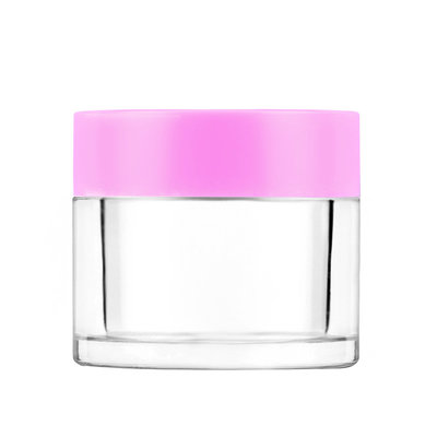 Healthy Odorless Dip Powder Jar High Transparency For Cosmetic Nail Powder